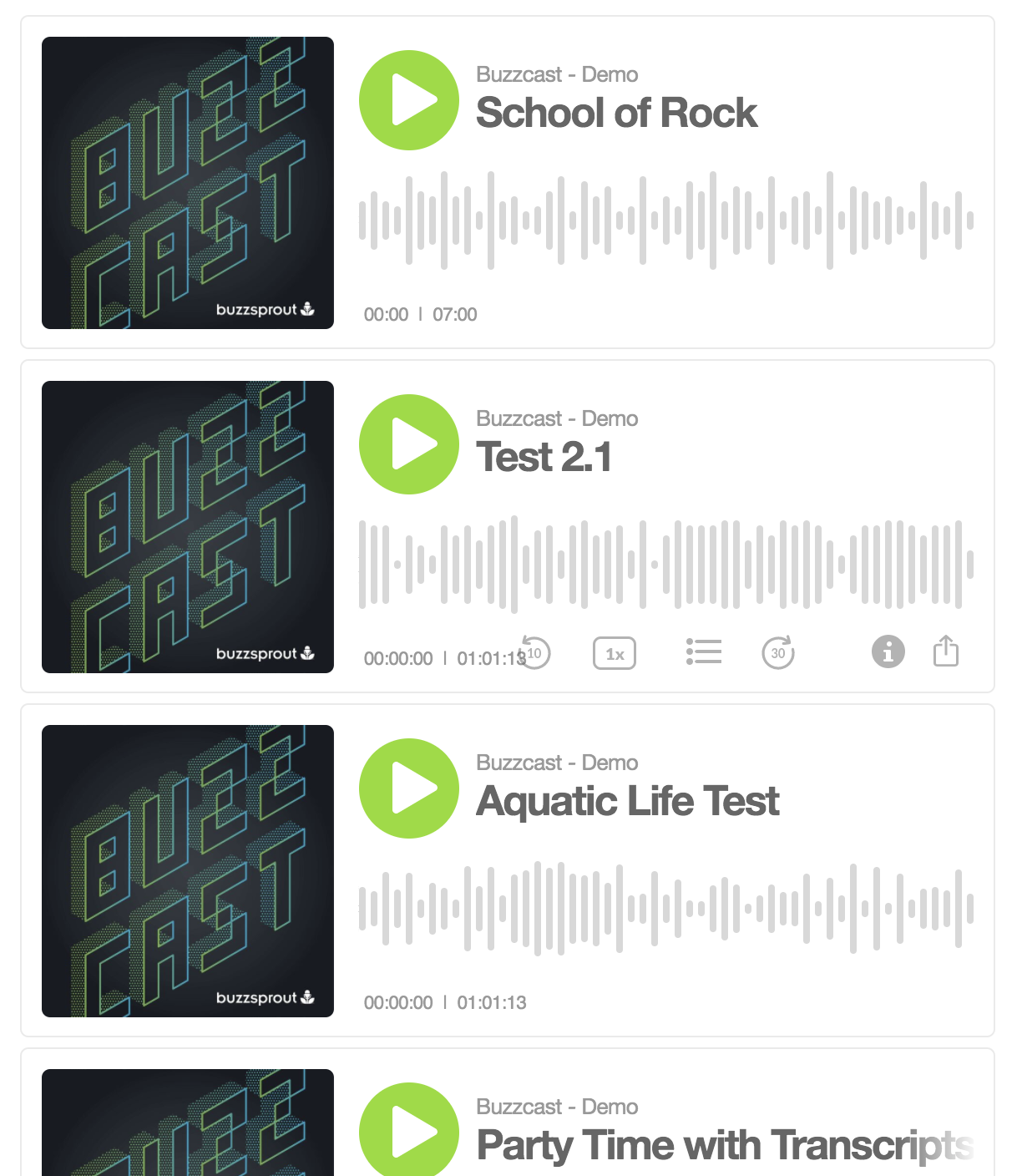 Embedding Overview Buzzsprout Help